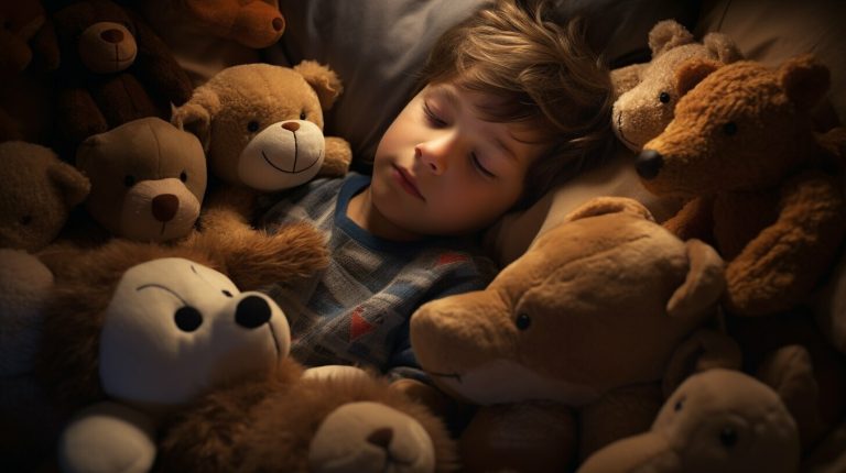 why does my child sleep with their eyes half open