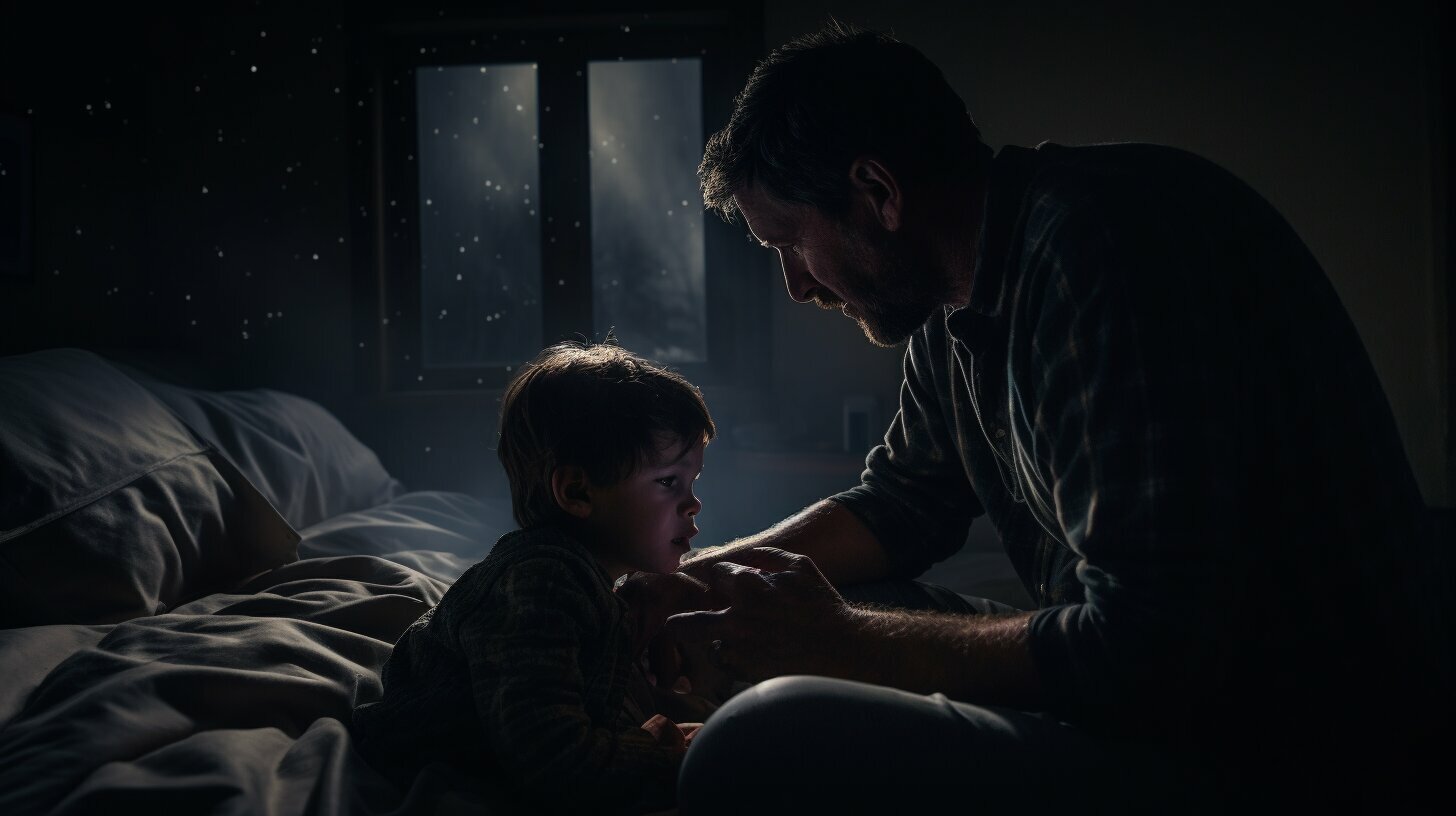 Why Does A Child Cry In Their Sleep At Night?