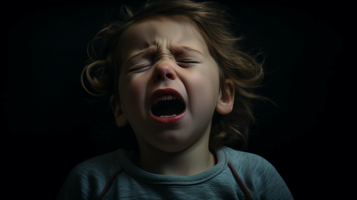 Why Does A Child Cry In Their Sleep At Night?